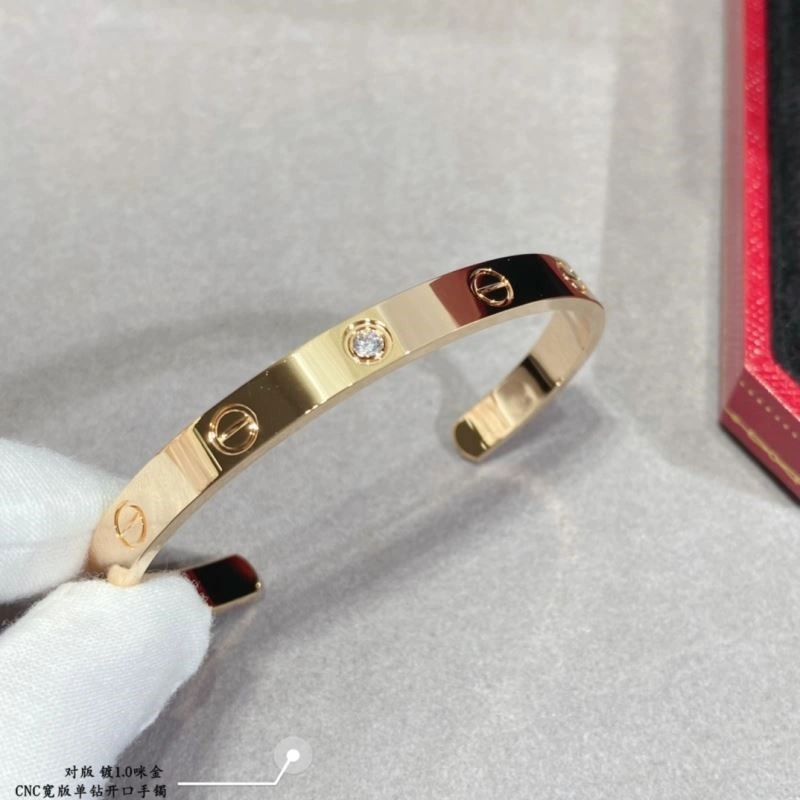 Brand-authenticated Cartier Bracelets
