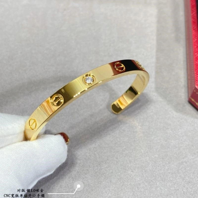 Brand-authenticated Cartier Bracelets