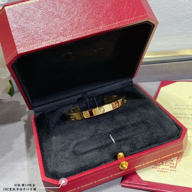 Brand-authenticated Cartier Bracelets