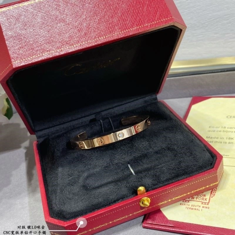 Brand-authenticated Cartier Bracelets