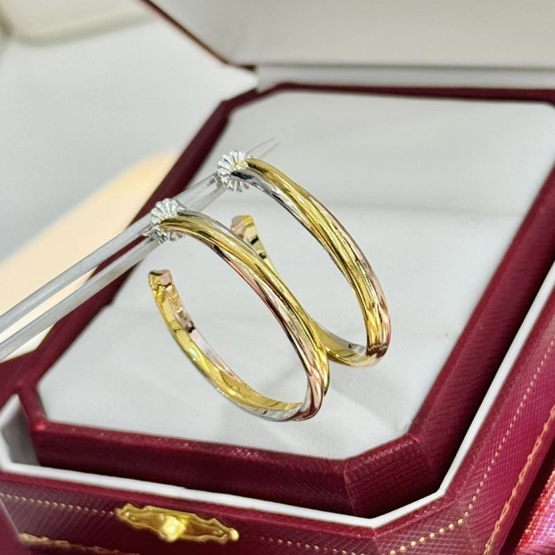 Top mirror Cartier Earrings