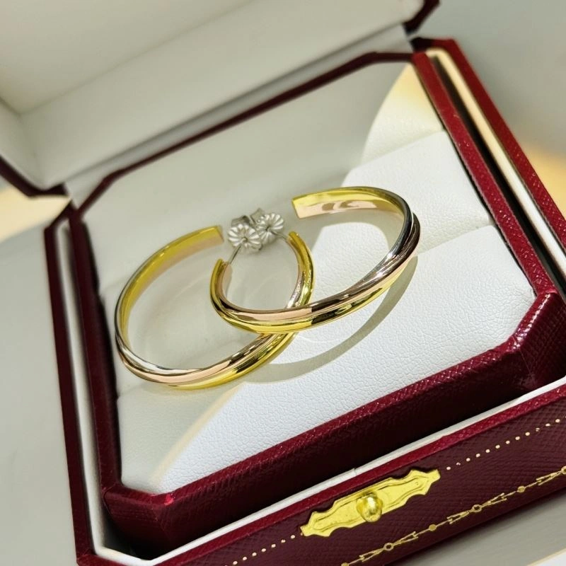 Top mirror Cartier Earrings