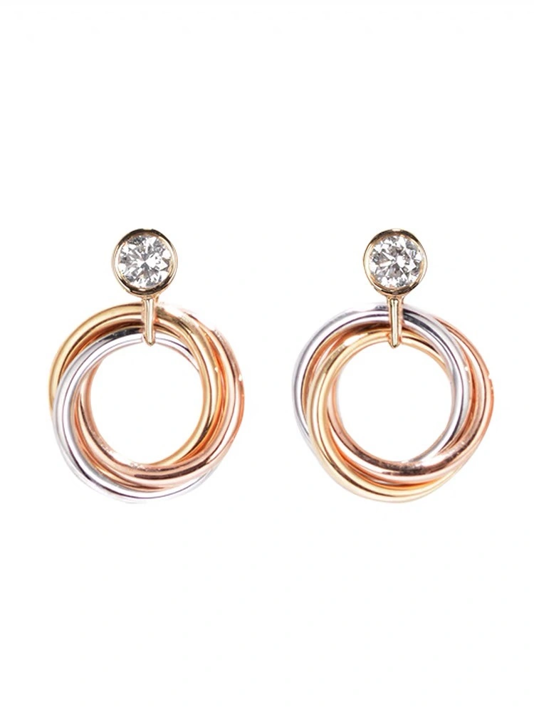 Top mirror Cartier Earrings