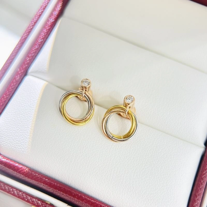 Top mirror Cartier Earrings