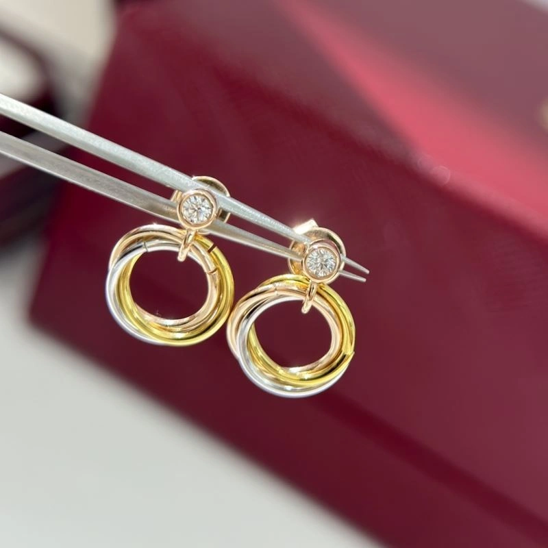 Top mirror Cartier Earrings