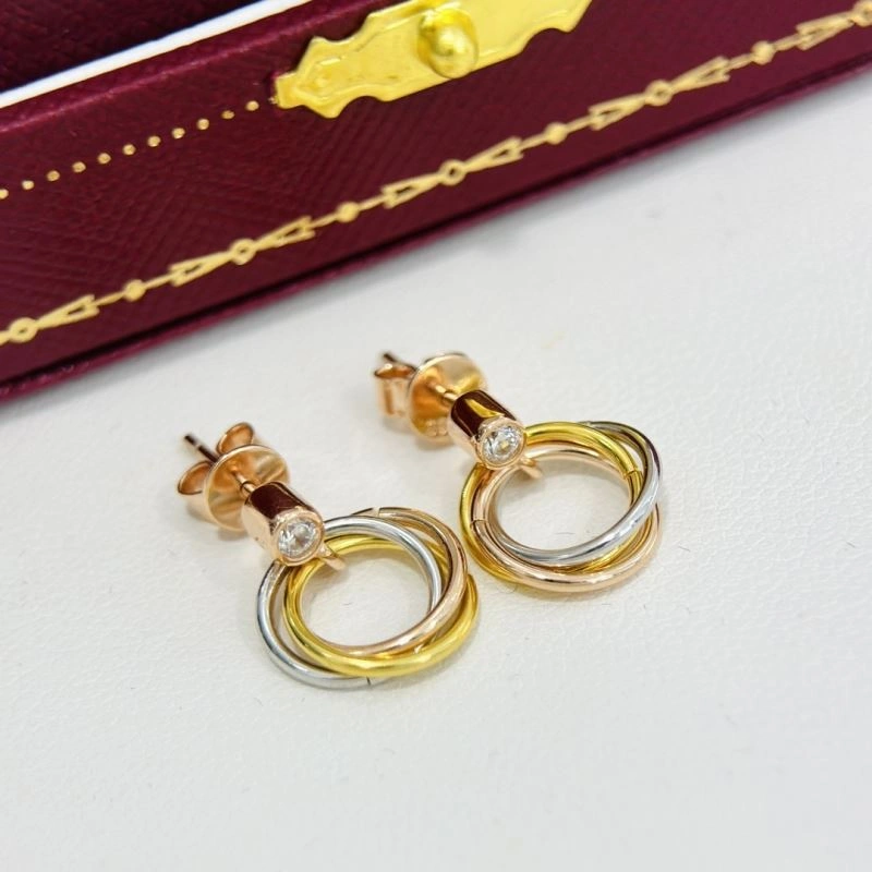 Top mirror Cartier Earrings