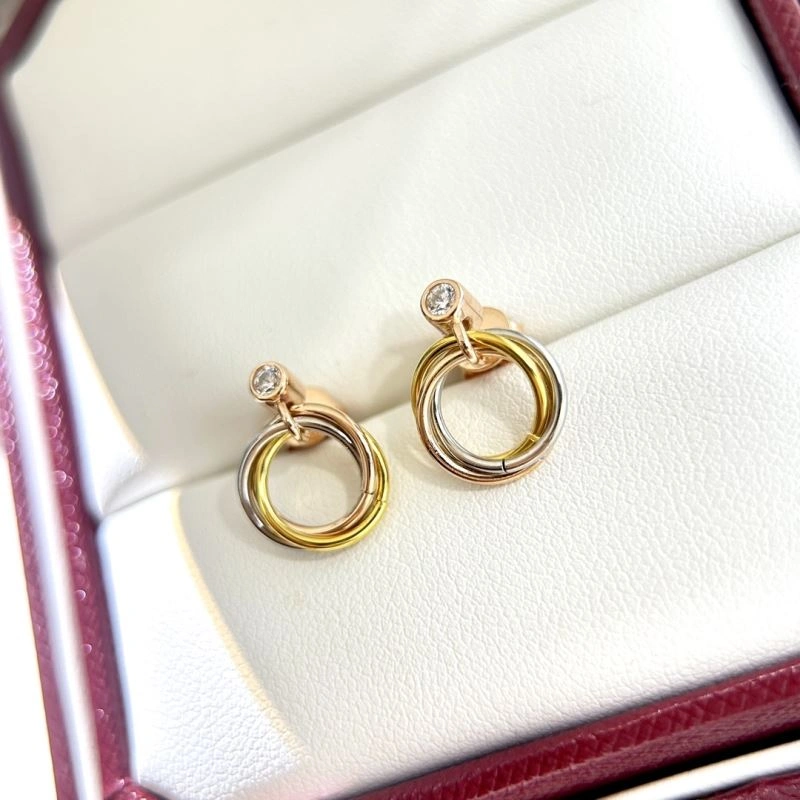 Top mirror Cartier Earrings