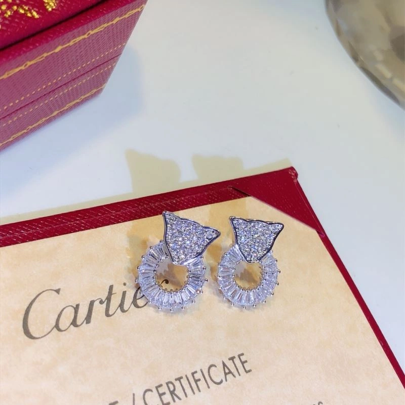 Top mirror Cartier Earrings