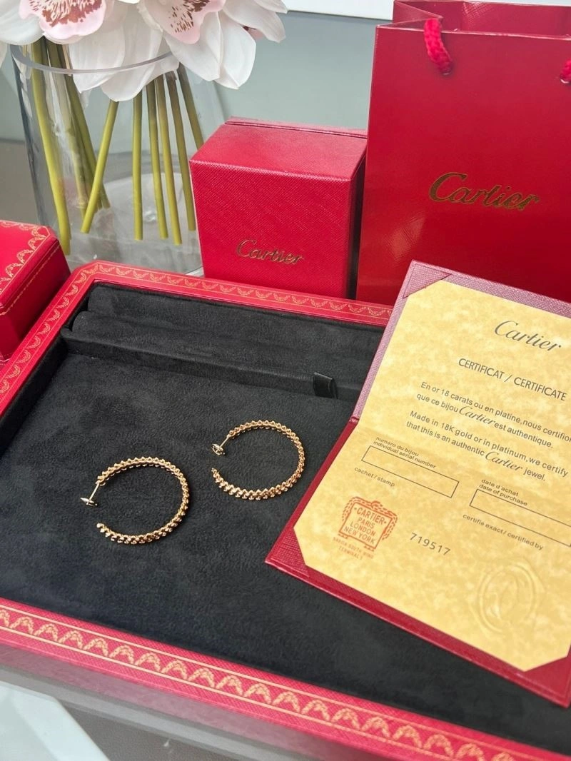 Indistinguishable Cartier Earrings