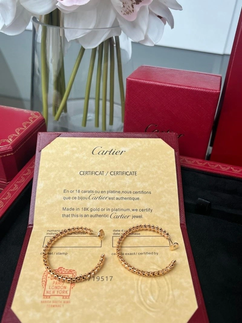 Indistinguishable Cartier Earrings