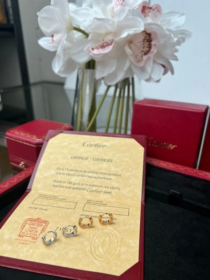 High accuracy Cartier Earrings
