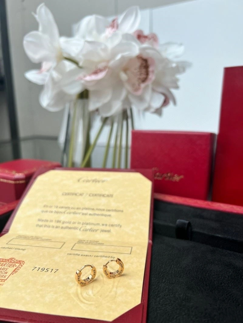 High accuracy Cartier Earrings