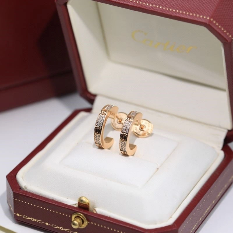 Top mirror Cartier Earrings