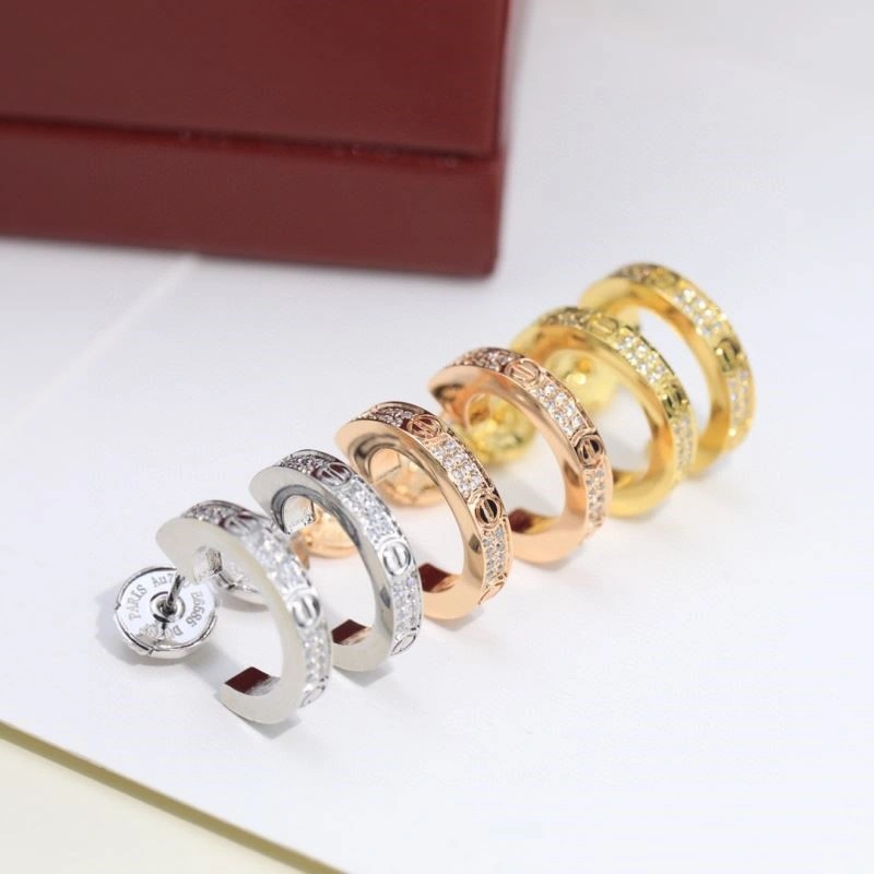 Top mirror Cartier Earrings