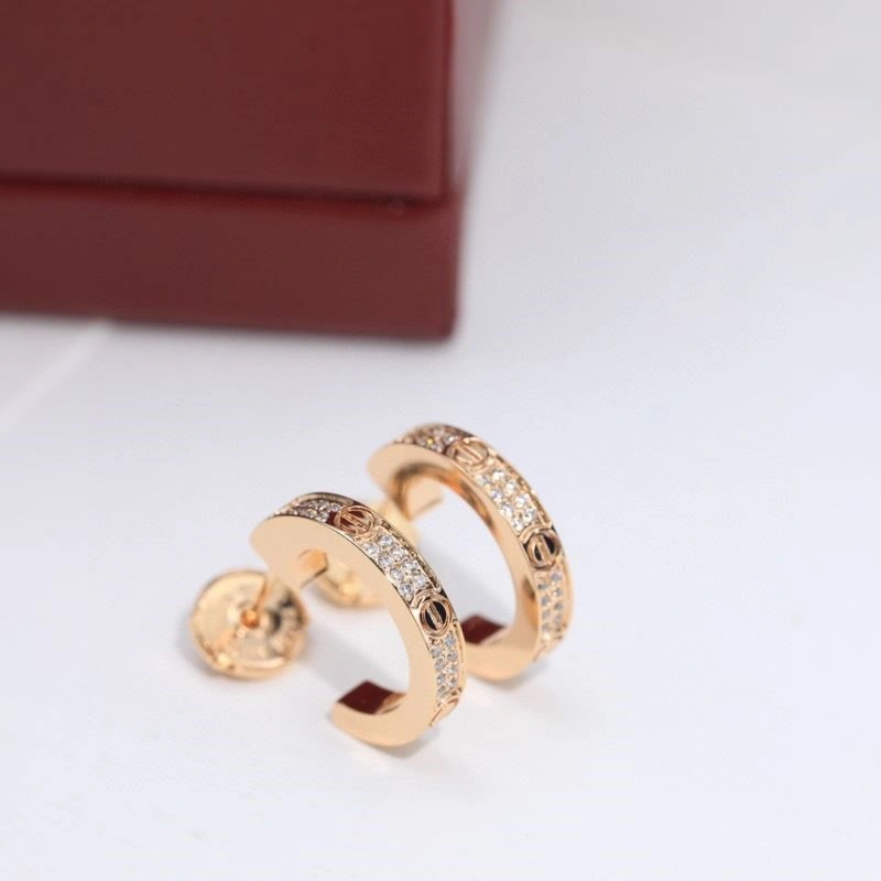 Top mirror Cartier Earrings