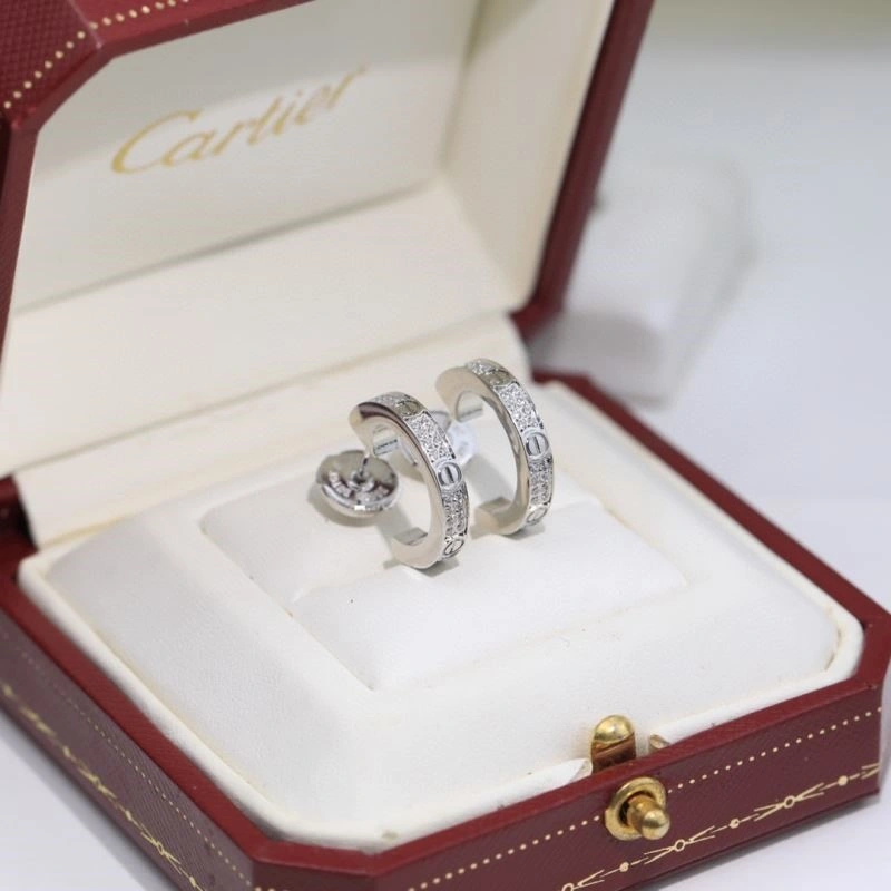 Top mirror Cartier Earrings