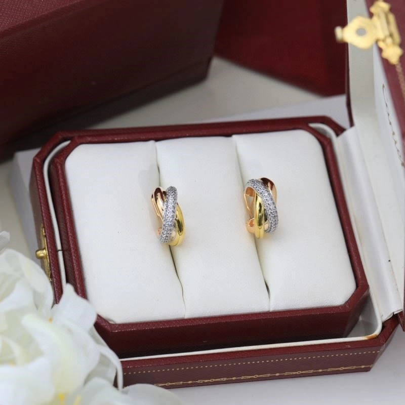 Top mirror Cartier Earrings