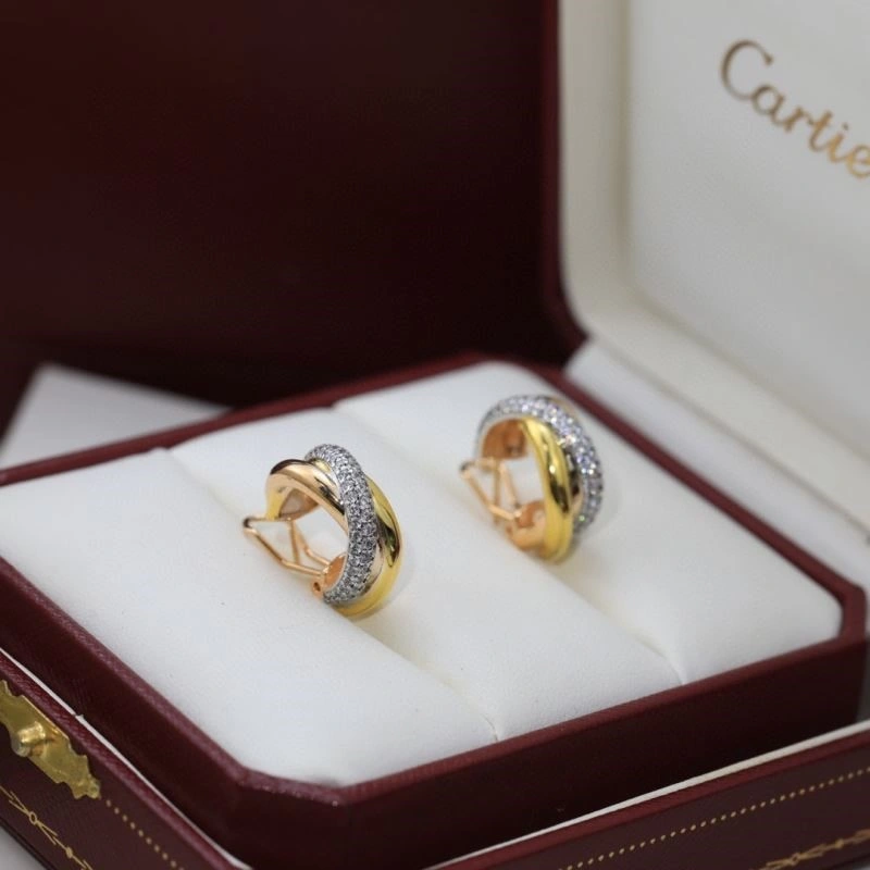Top mirror Cartier Earrings