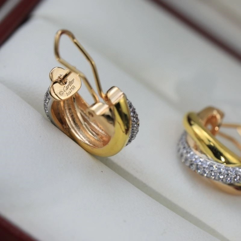 Top mirror Cartier Earrings