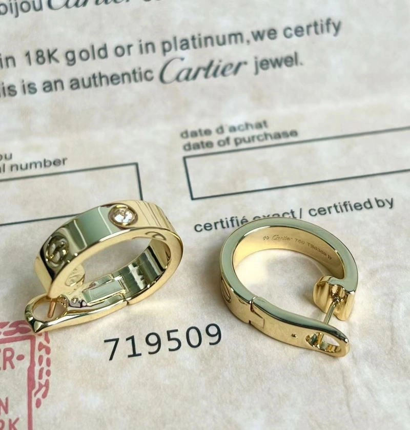 Accurate model Cartier Earrings