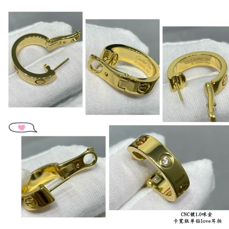 Precise copy Cartier Earrings