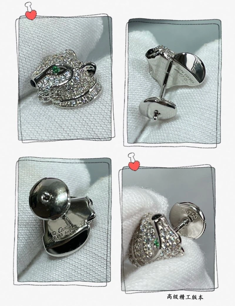 Perfect replica Cartier Earrings