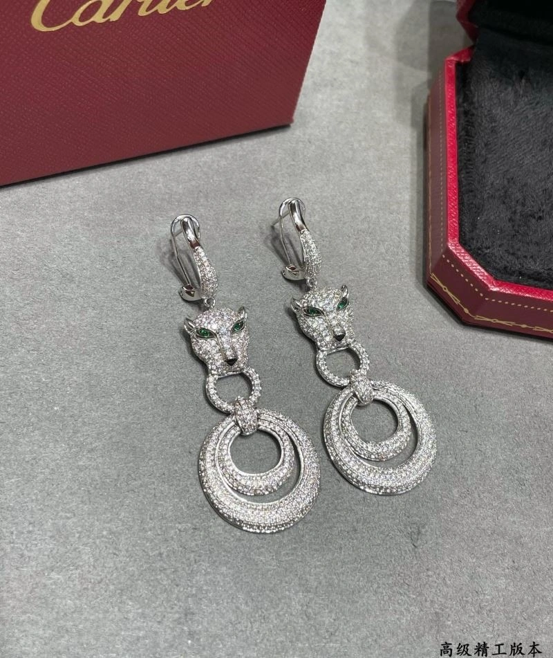 Top mirror Cartier Earrings