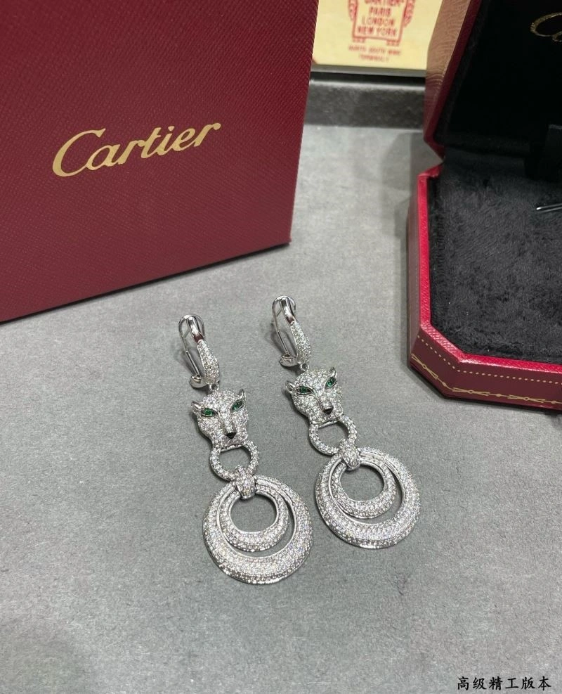 Top mirror Cartier Earrings