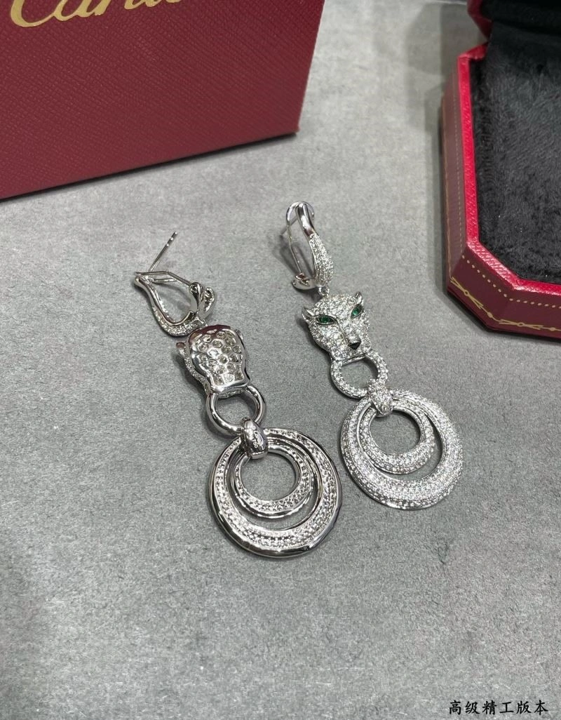 Top mirror Cartier Earrings