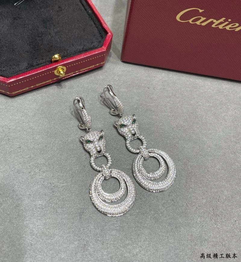 Top mirror Cartier Earrings