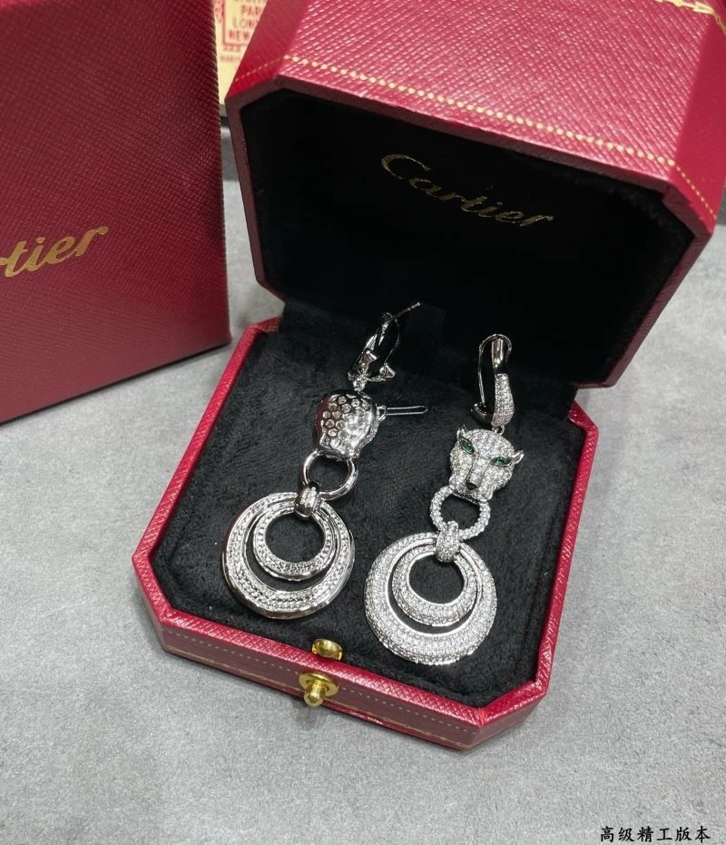 Top mirror Cartier Earrings