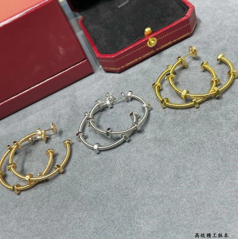 Real Cartier Earrings