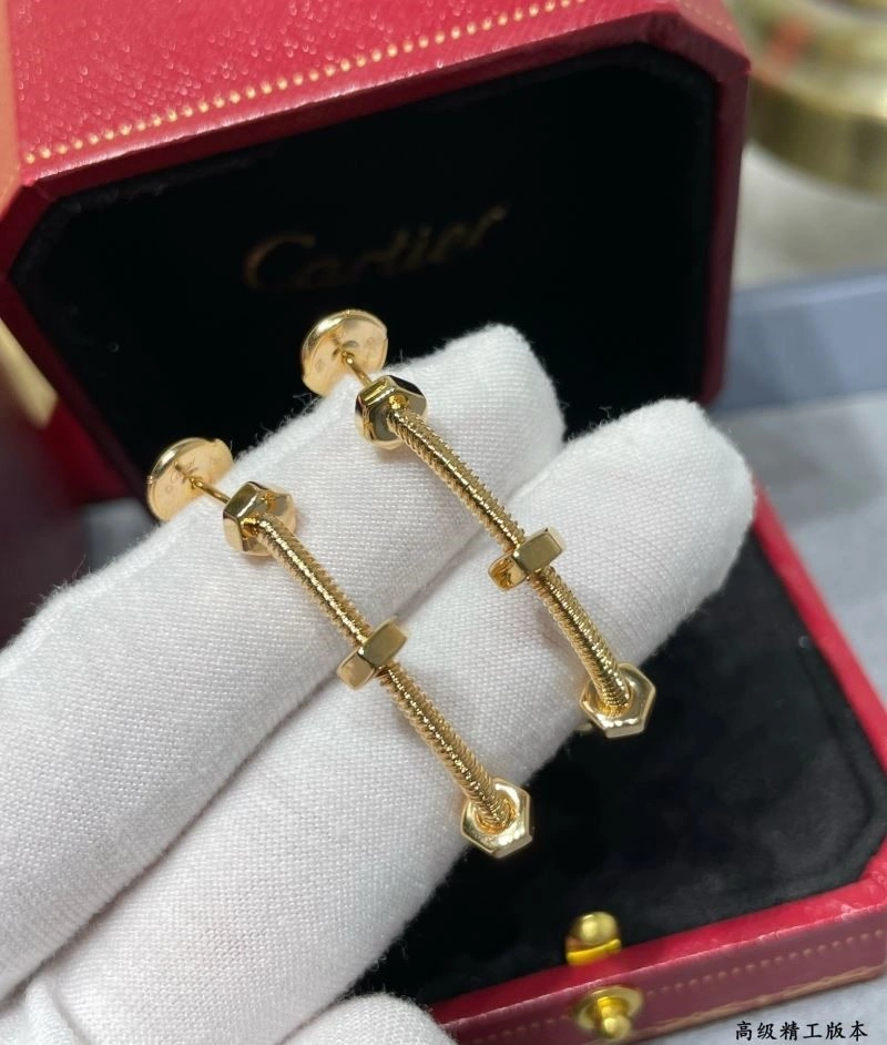 Real Cartier Earrings