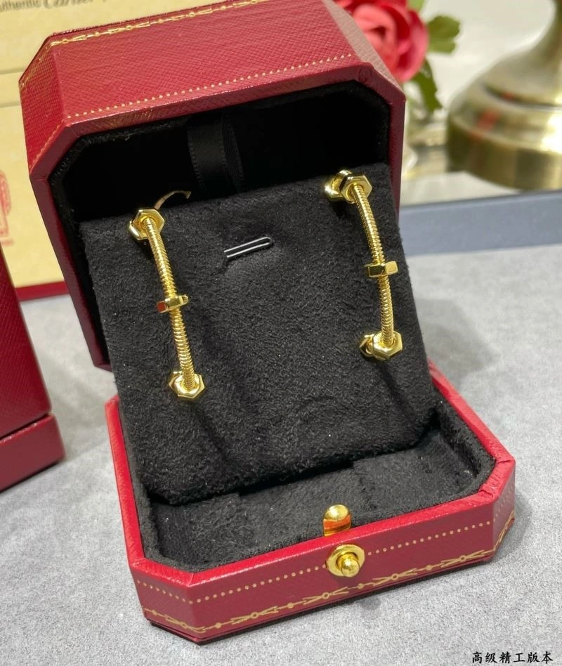 Real Cartier Earrings