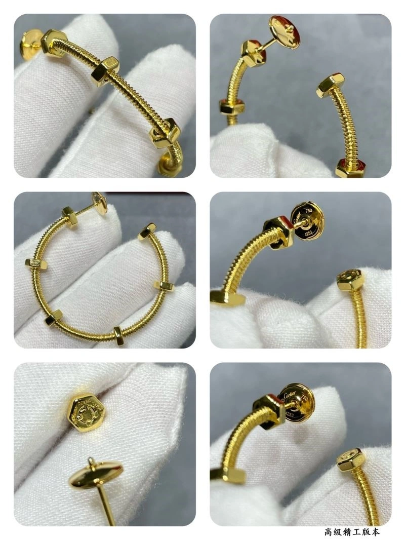 Real Cartier Earrings