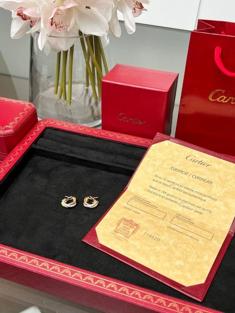 Perfect replica Cartier Earrings