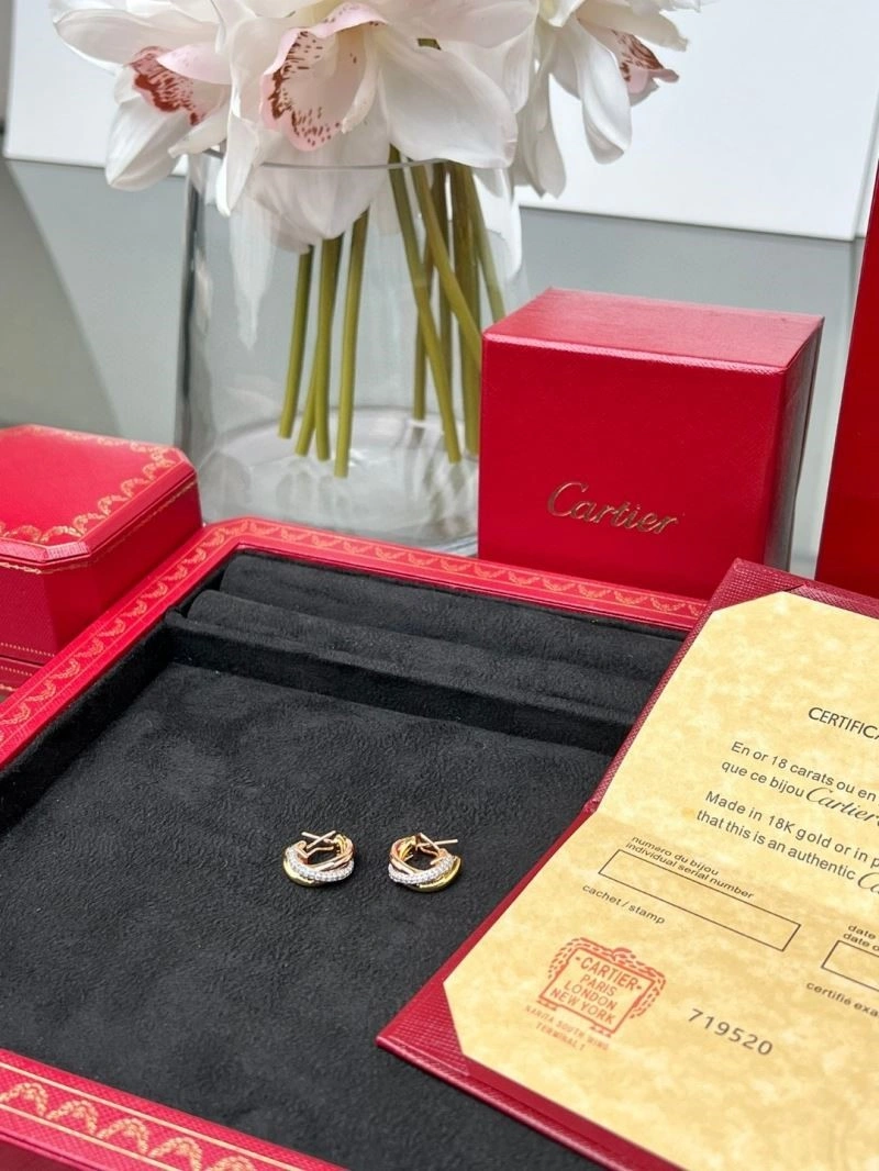 Perfect replica Cartier Earrings