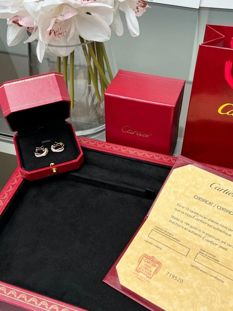 Perfect replica Cartier Earrings