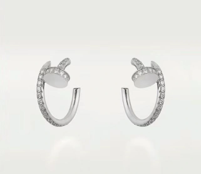 Top mirror Cartier Earrings