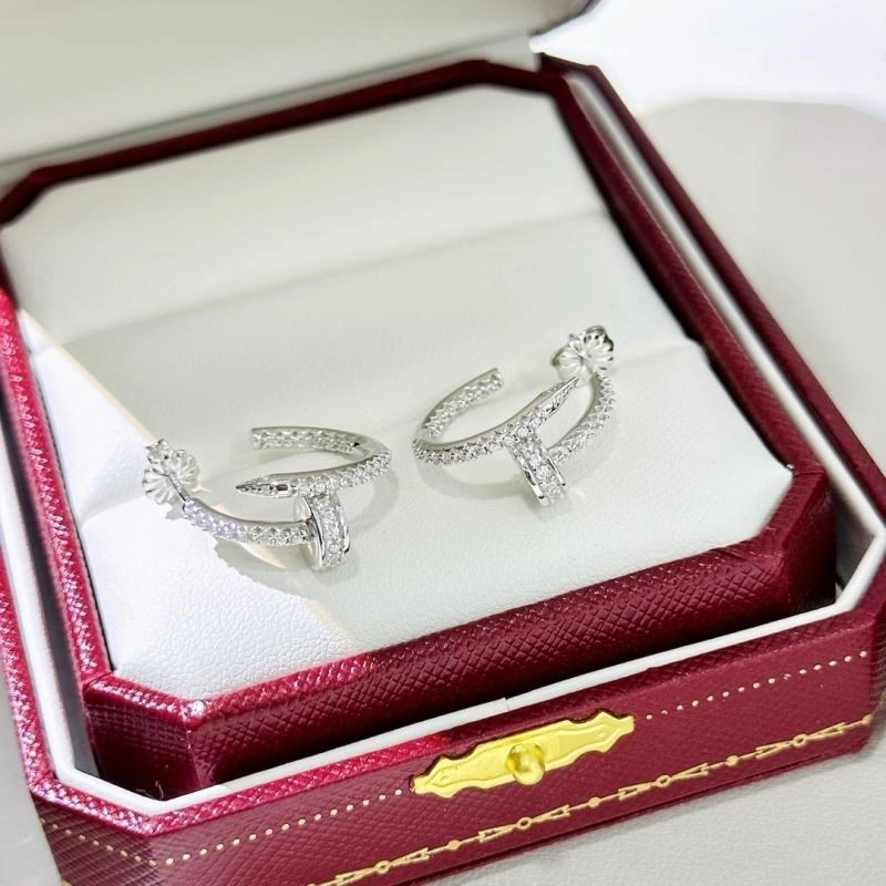Top mirror Cartier Earrings