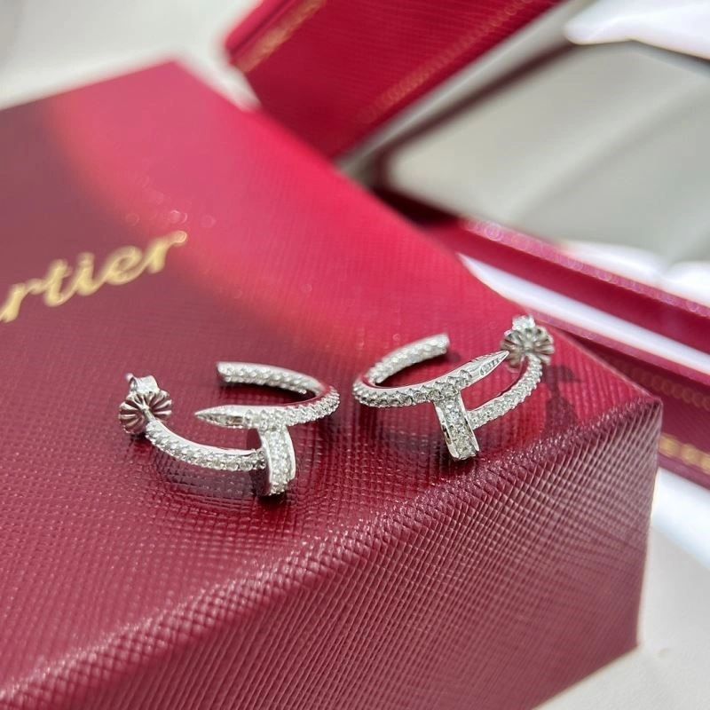 Top mirror Cartier Earrings