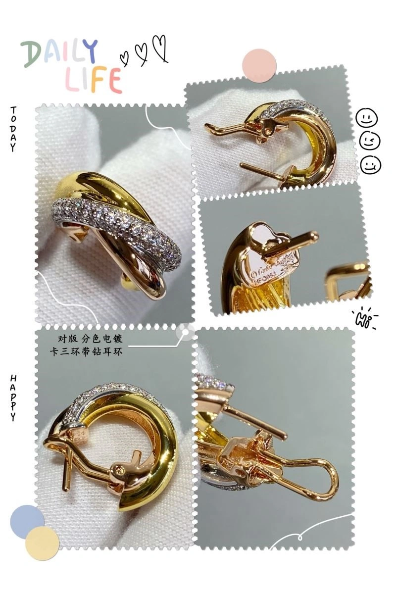Brand-authenticated Cartier Earrings