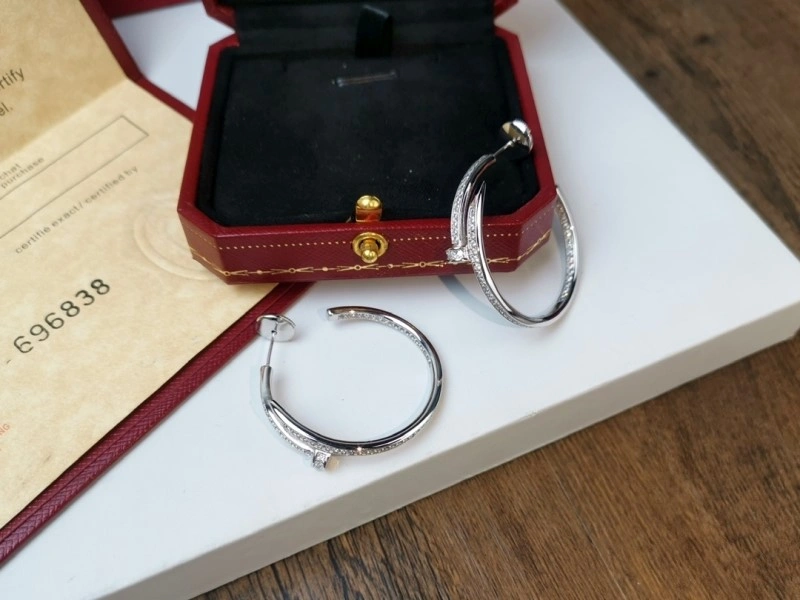 Top mirror Cartier Earrings