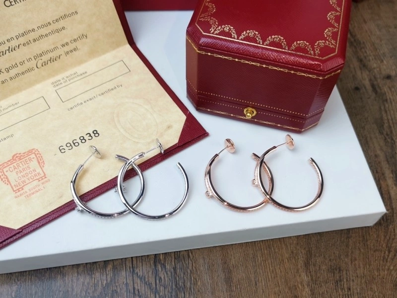 Top mirror Cartier Earrings