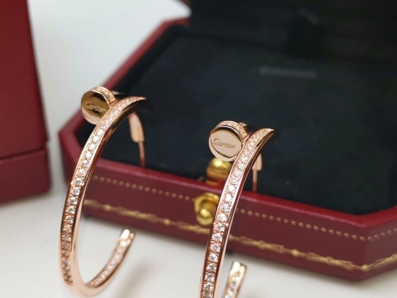 Top mirror Cartier Earrings