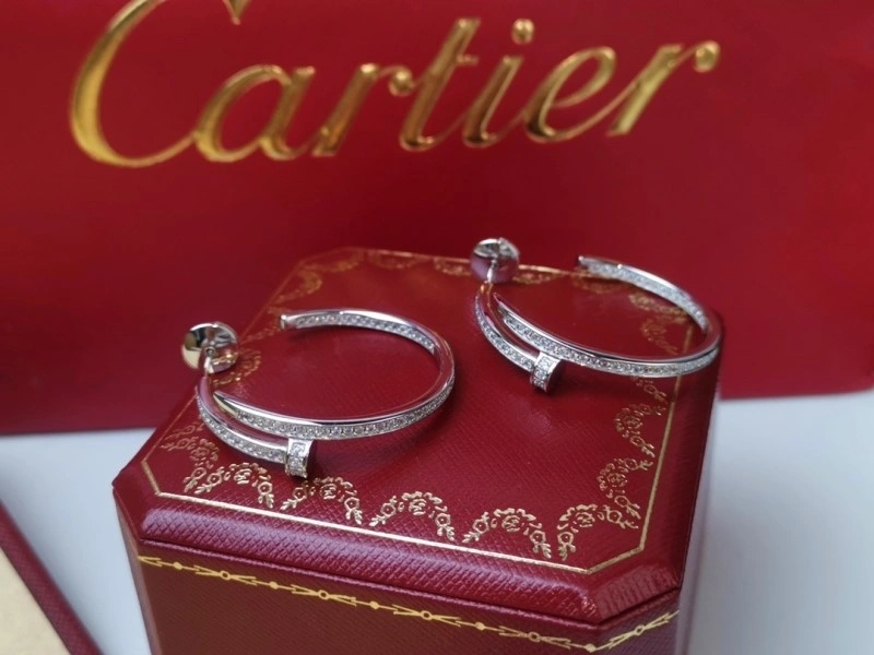 Top mirror Cartier Earrings