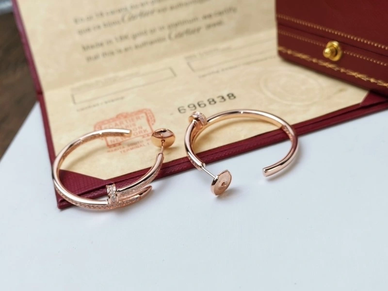 Top mirror Cartier Earrings