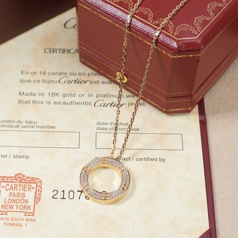 Brand-authenticated Cartier Necklaces