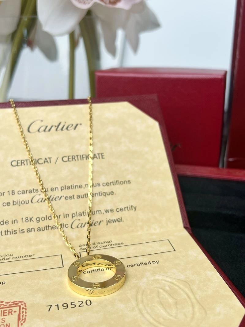 Real Cartier Necklaces