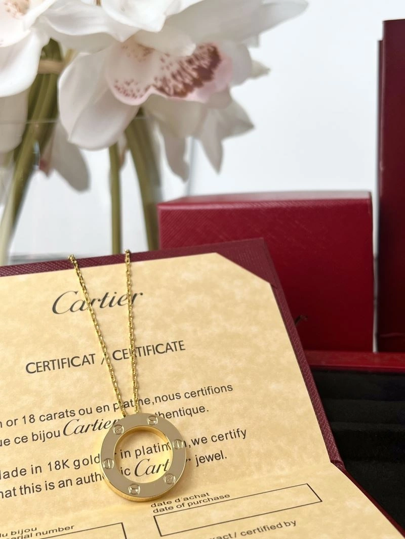 Real Cartier Necklaces